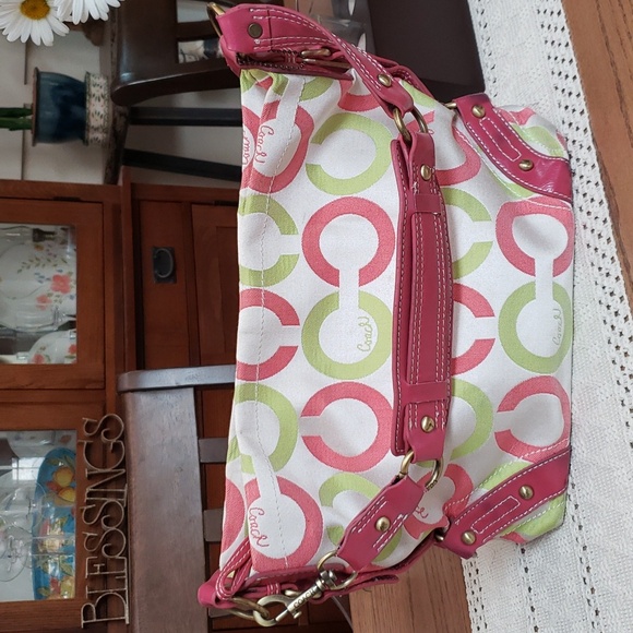 Coach | Bags | Coach Shoulder Bag Genuine Leather And Coach Hardware ...